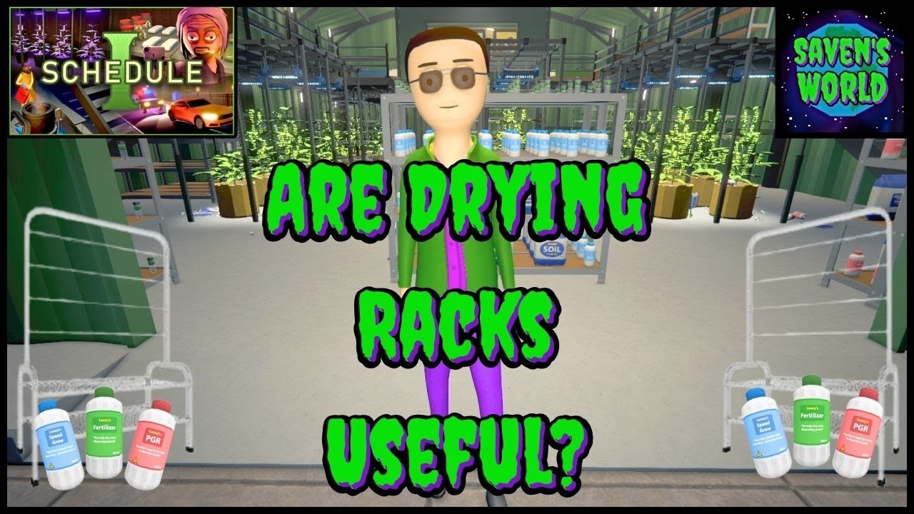 Are Drying Racks Useful? - Schedule 1 - Additives and Drying Racks ...