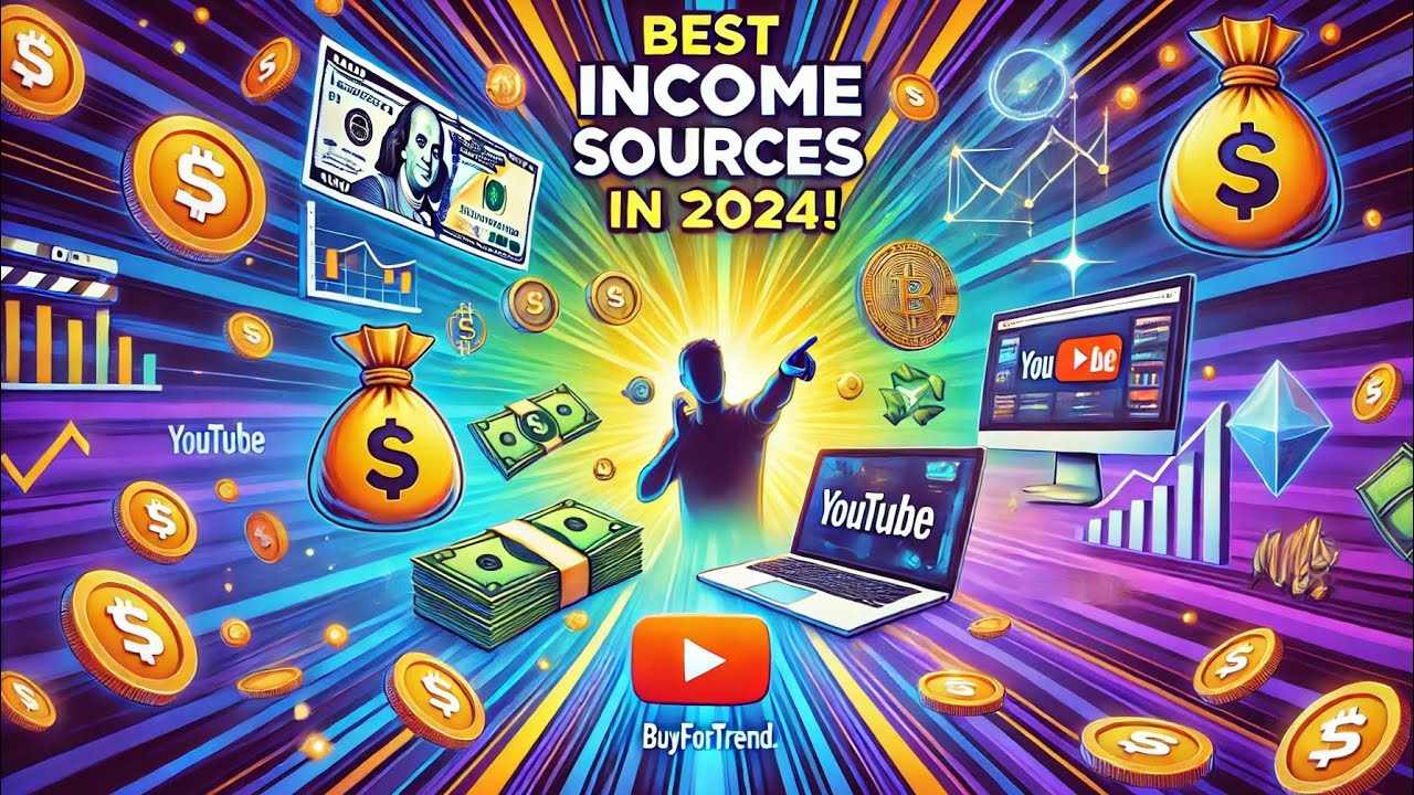 Which is best income sources #income #source #english buyfortrend - YouTube