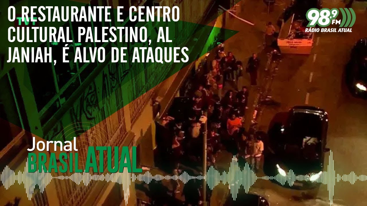 O restaurante e centro cultural palestino, Al Janiah, é alvo de ataques ...