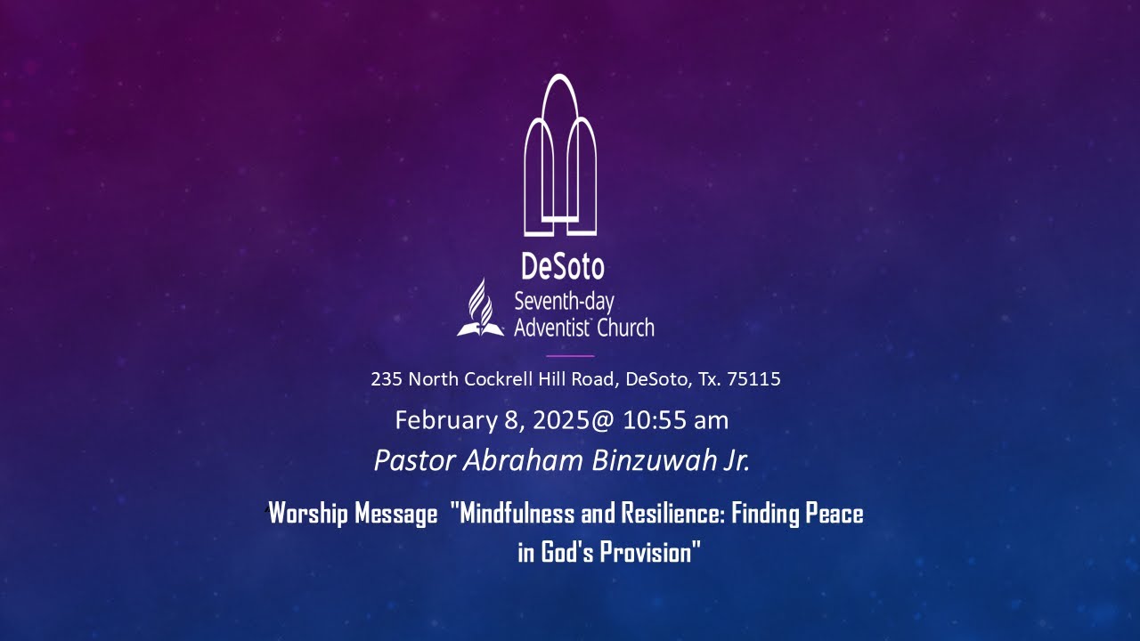 De Soto SDA Church Weekly Worship Service - YouTube