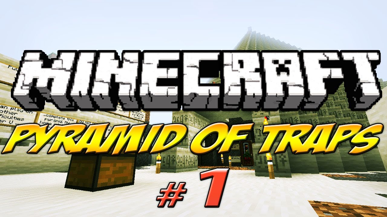 Minecraft - Pyramid of Traps [Puzzle Map] - [Part 1] - YouTube