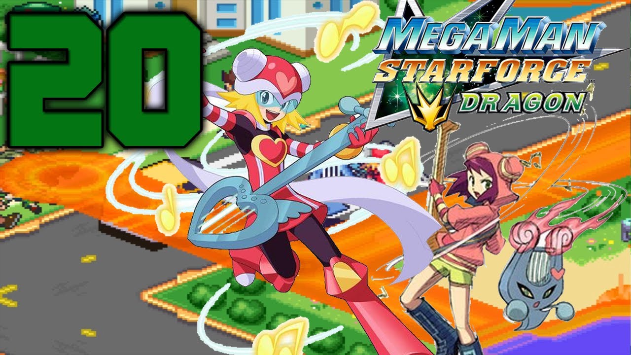 Der Angriff der Harp Note! #20 Let's Play Mega Man Star Force Dragon ...