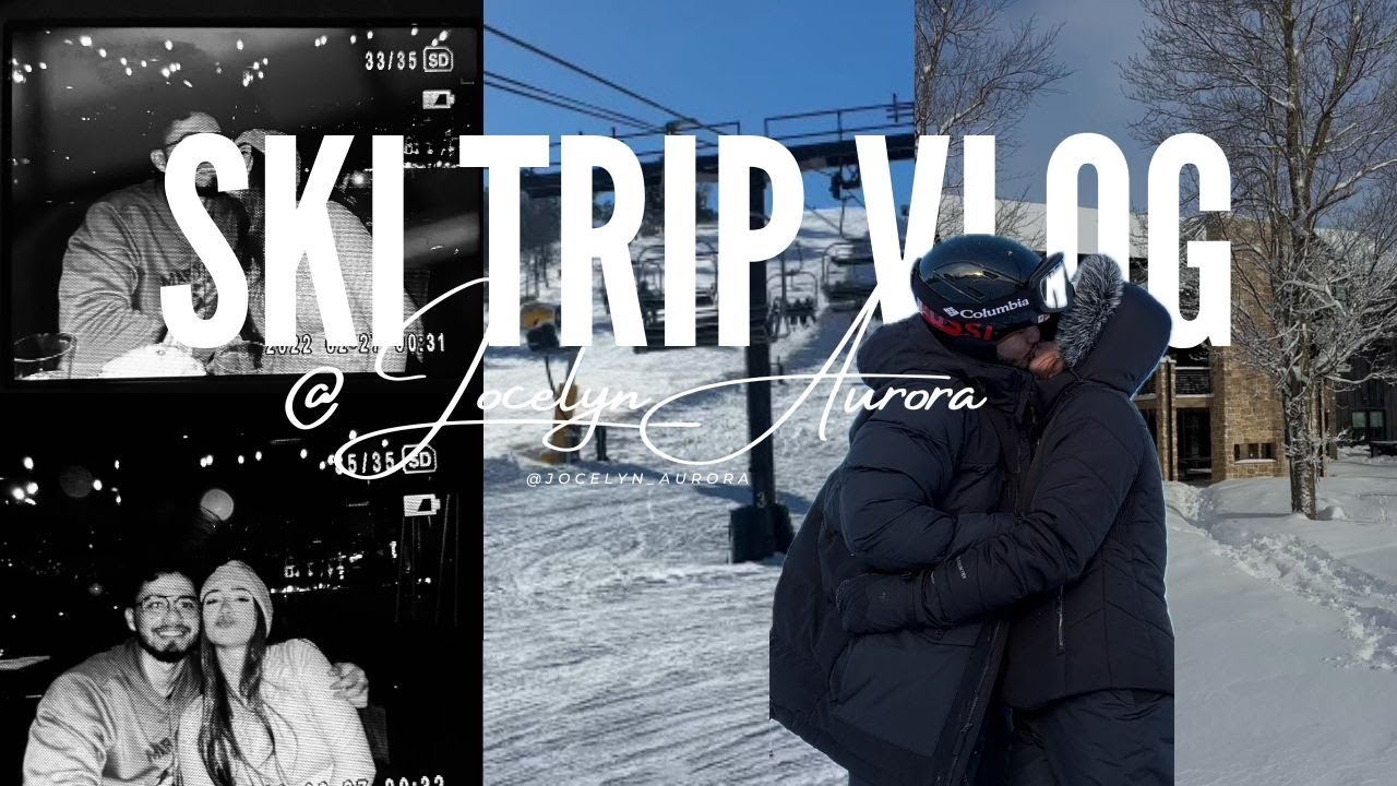 FIRST TIME SKIING │ come skiing with me and my boyfriend vlog - YouTube