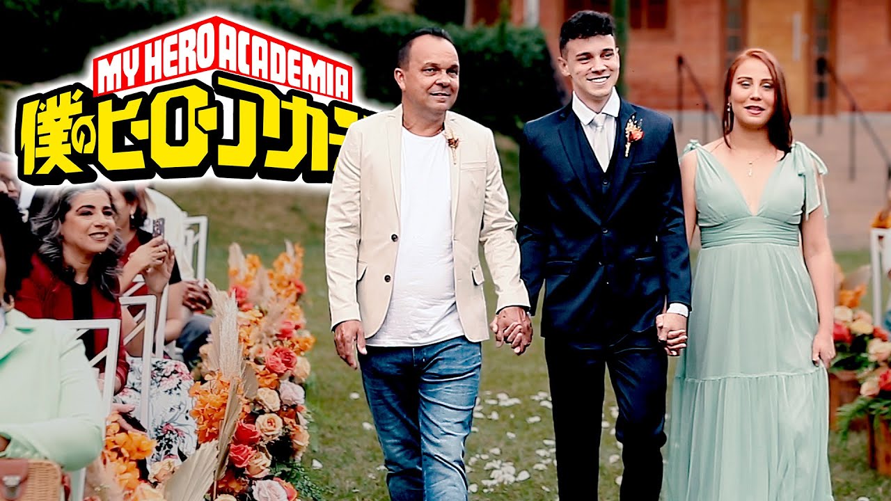 Epic Groom Entrance: You Say Run theme song from My Hero Academia ...