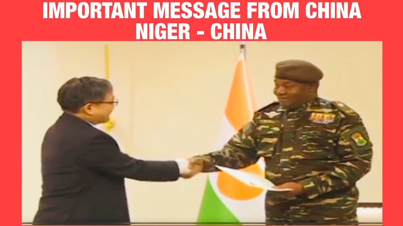 Niger-China : Special Delivery From President Xi Jinping … - YouTube