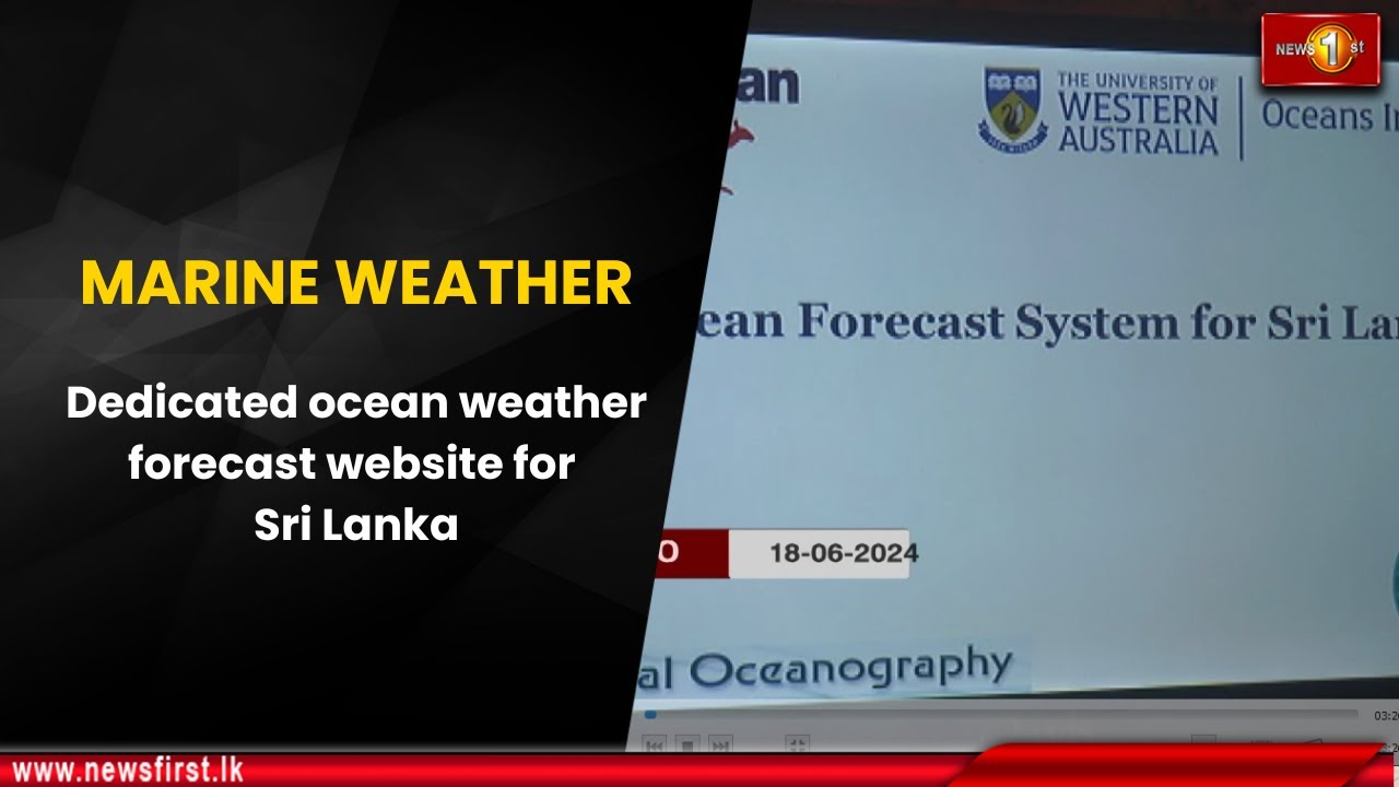 MARINE WEATHER: Dedicated ocean weather forecast website for Sri Lanka ...