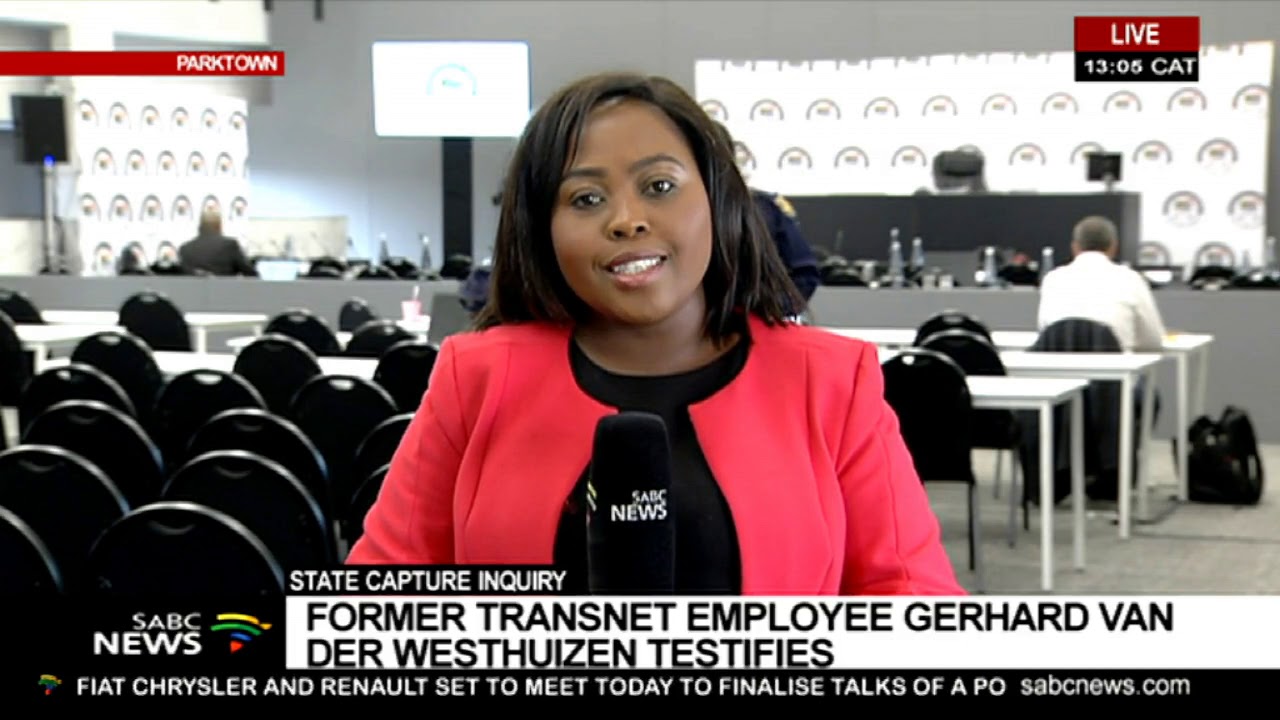 Former Transnet employee testifies at State Capture Inquiry - YouTube