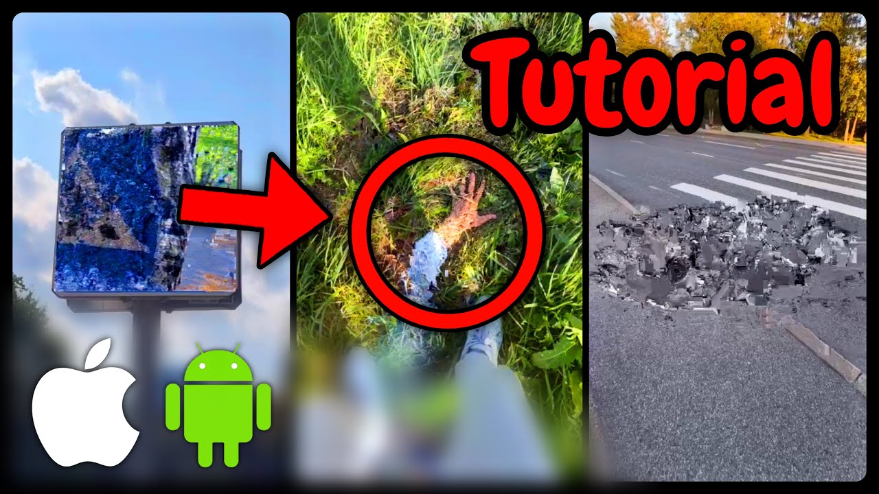 How To Make Glitchy Transition Videos - YouTube