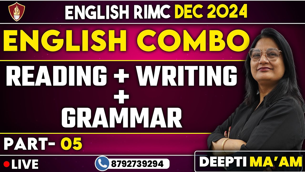 English Combo (Reading + Writing + Grammar) | English Classes | RIMC ...