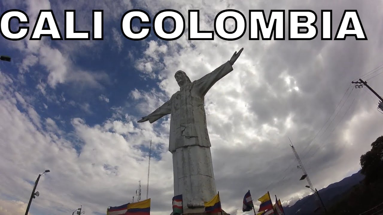 The Christ Statue In Cali Colombia - YouTube