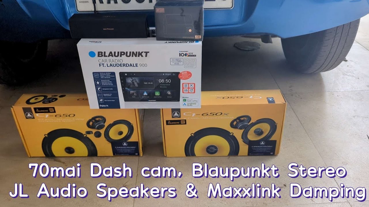 Complete Upgrades in MS CELERIO | Blaupunkt Stereo, JL Audio speakers ...