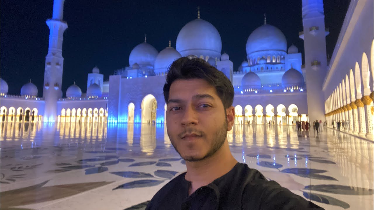 Went to Sheikh Zayed Grand Mosque in Abu Dhabi 🕌 - YouTube