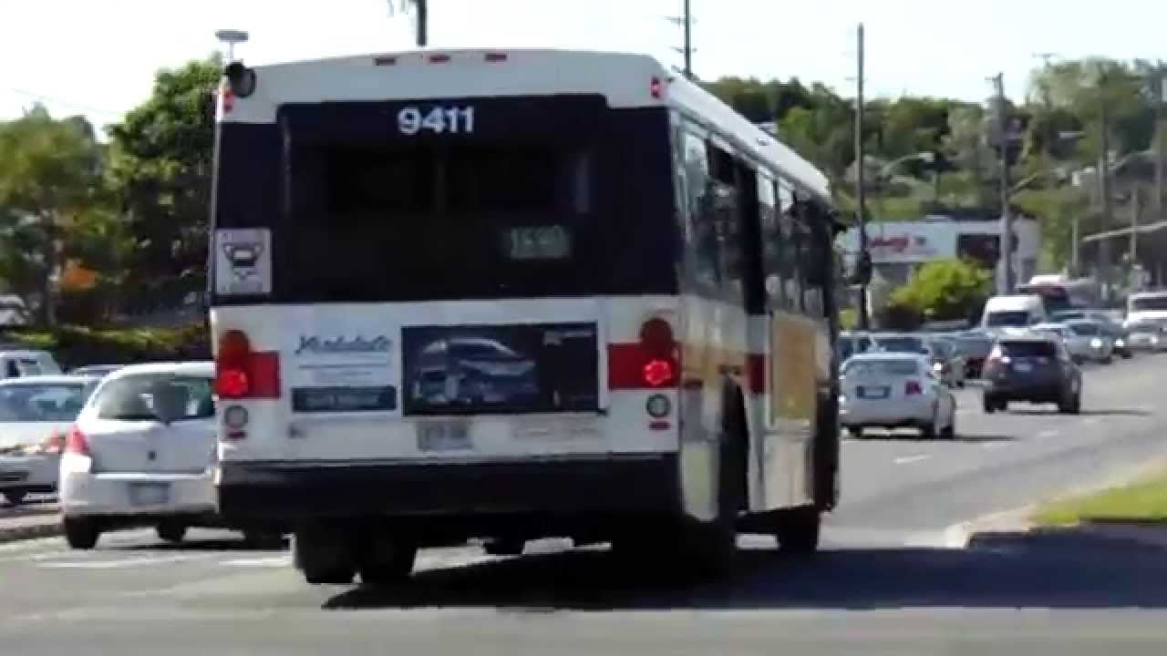 TTC Orion V 9411 on Route 169 Huntingwood - YouTube