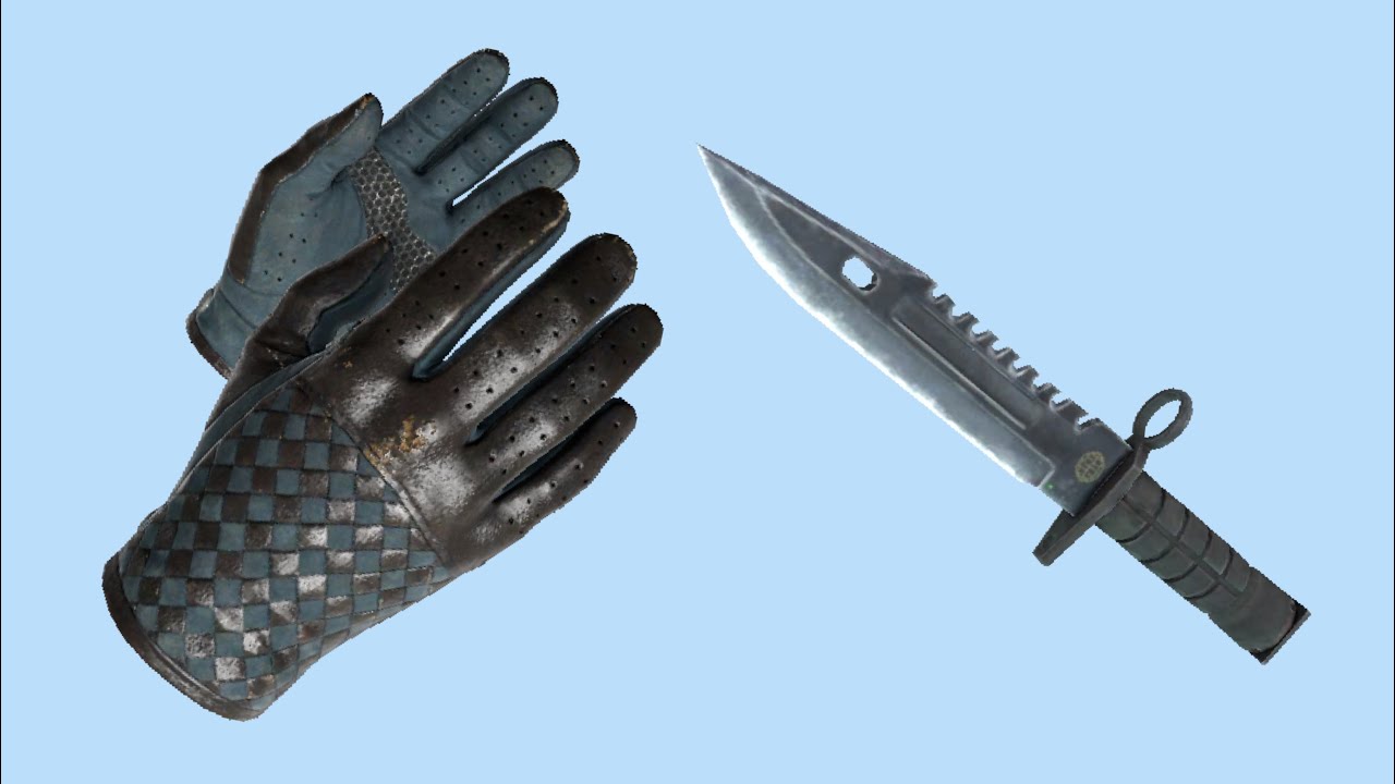 M9 BAYONET VANILLA & DRIVER GLOVES LUNAR WEAVE - YouTube