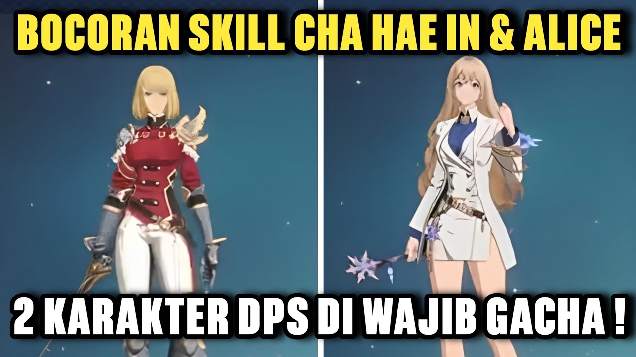 Bocoran Skill Cha Hae In & Alice - Solo Leveling: Arise - YouTube