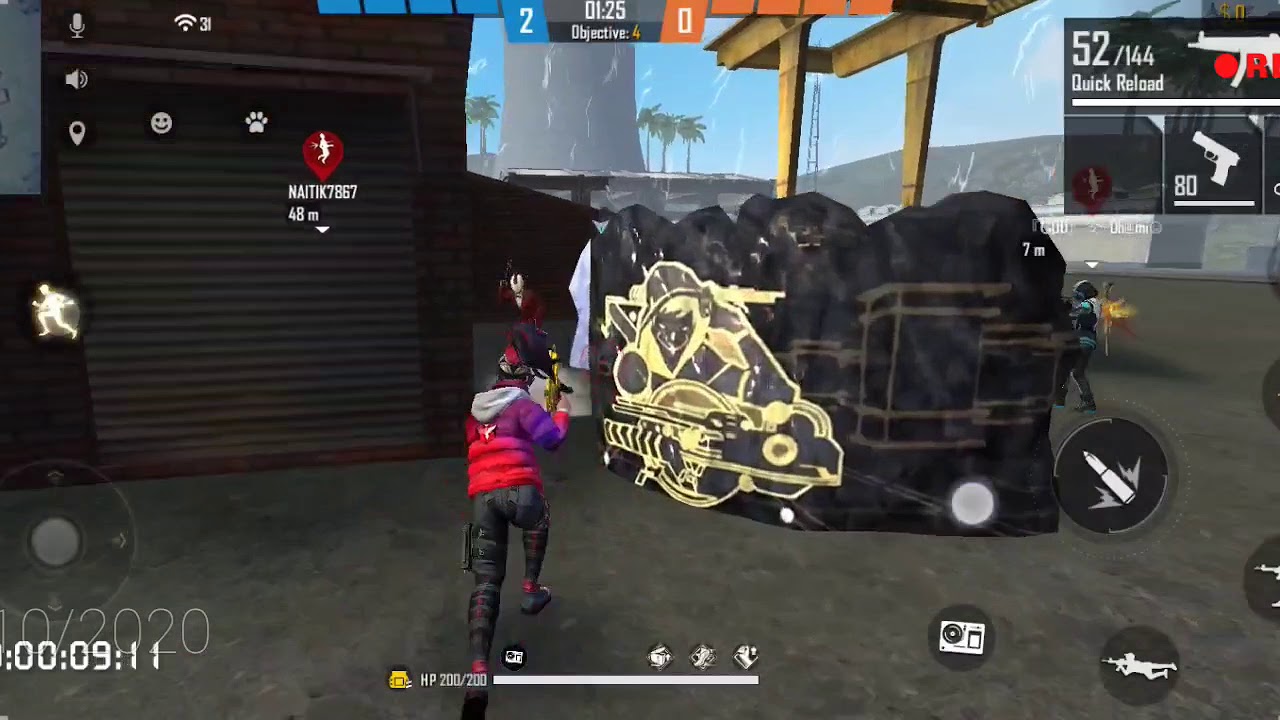 first YouTube video || free fire - YouTube