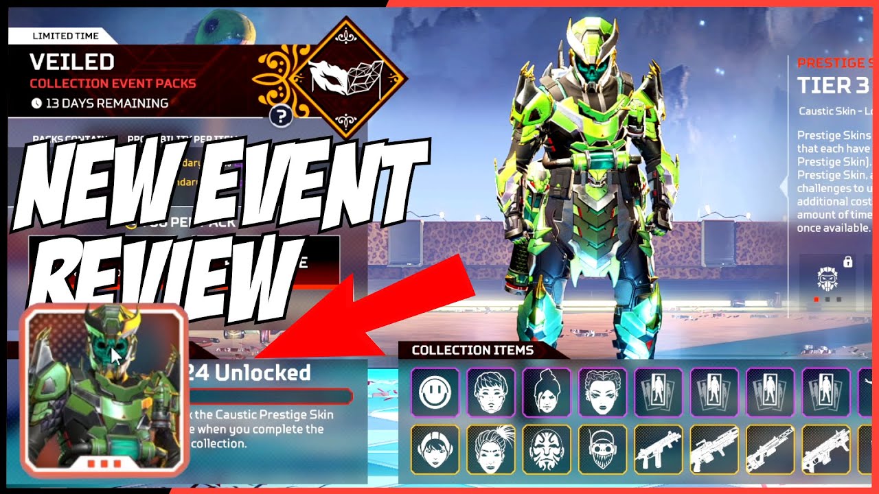 New Caustic Prestige Skin, Loba Dance Emote & More | Apex Legends ...