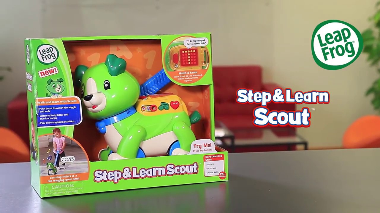LeapFrog Step & Learn Scout - YouTube