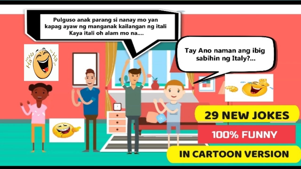 Tagalog funny jokes 100% funny from start to finish - Sasakit ang tyan ...