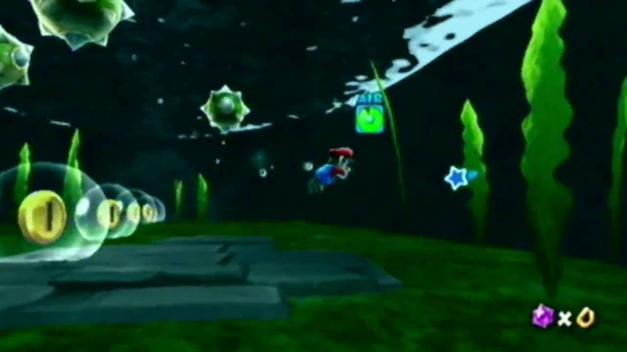 Super Mario Galaxy 2: Slimy Spring Galaxy - Green Star 2 - YouTube