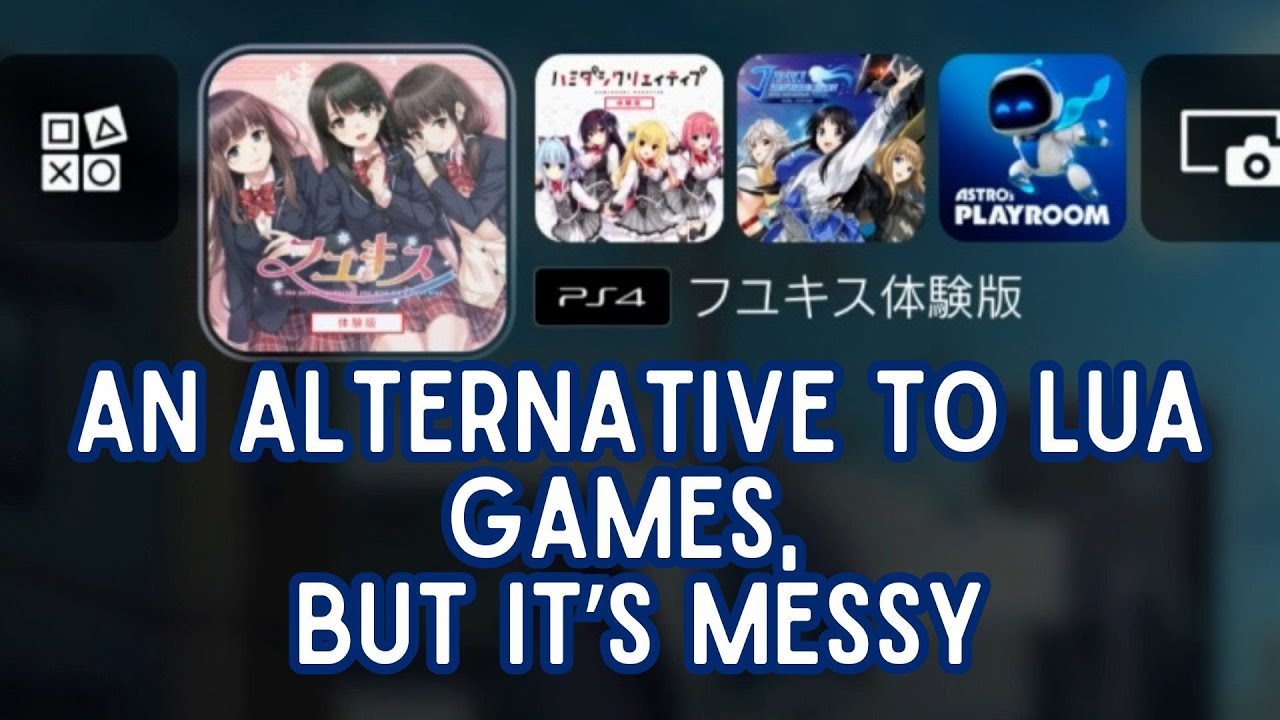 An Alternative to Expensive LUA Games, Although It's a Bit Messy - YouTube