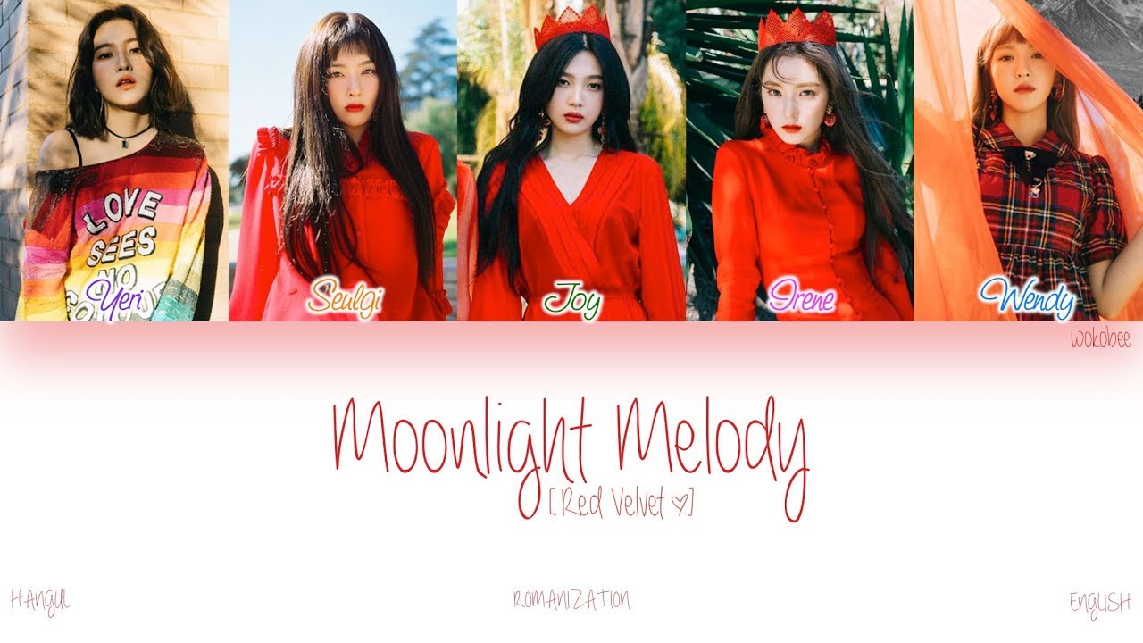 [HAN|ROM|ENG] Red Velvet (레드벨벳) - Moonlight Melody (달빛 소리) (Color Coded ...