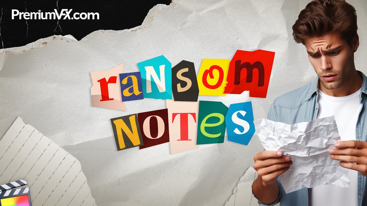 Ransom Notes for Final Cut Pro - YouTube