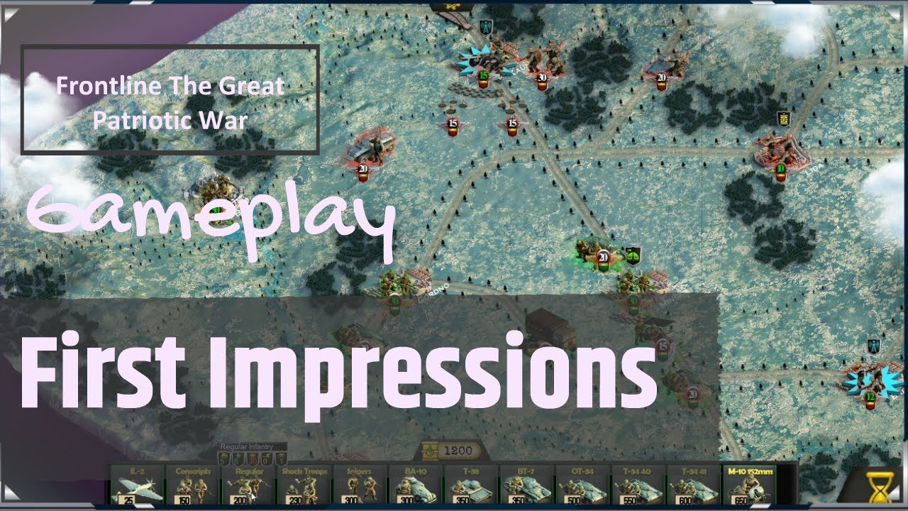 Frontline The Great Patriotic War - Gameplay - First Impressions - YouTube