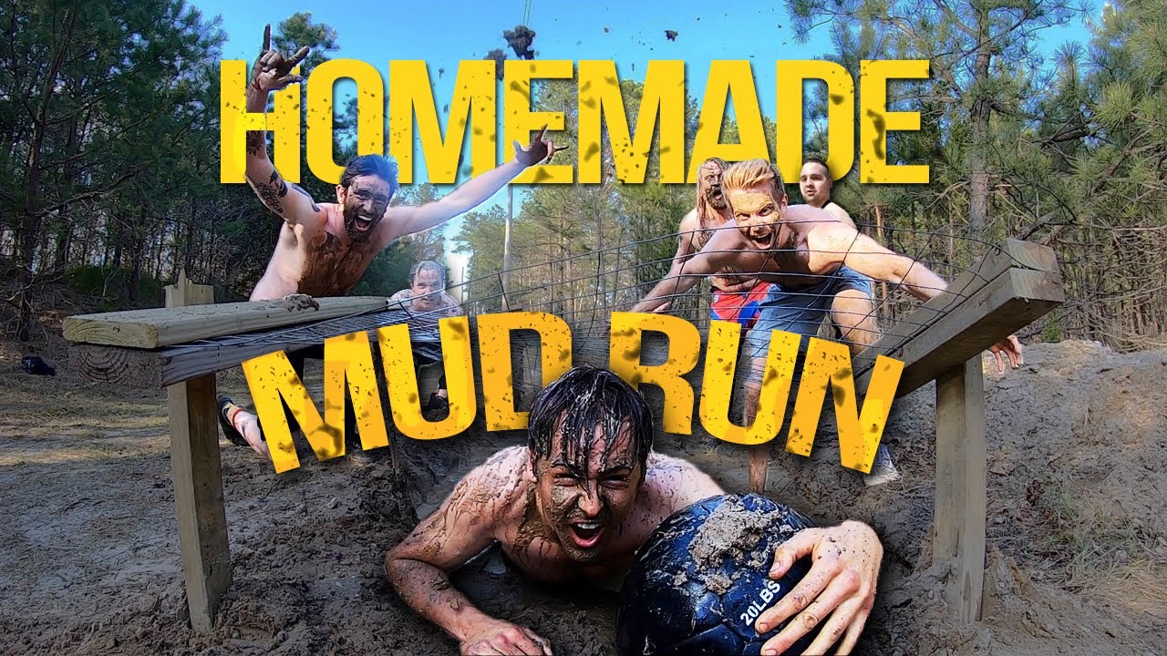 MUD RUN OBSTACLE COURSE CHALLENGE - BECOMING IRONMATT - YouTube