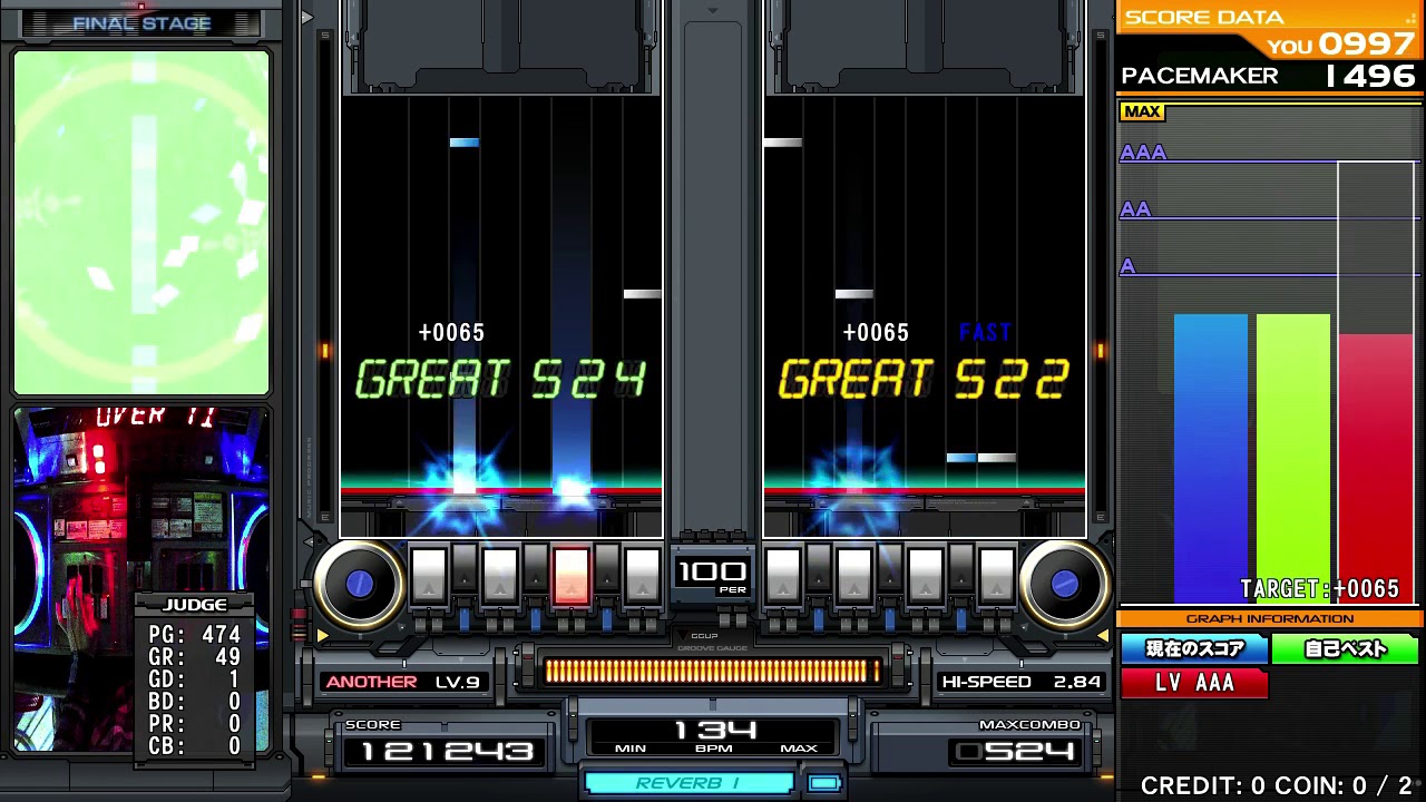 Beatmania IIDX 26 Rootage OVER TIME DPA - YouTube
