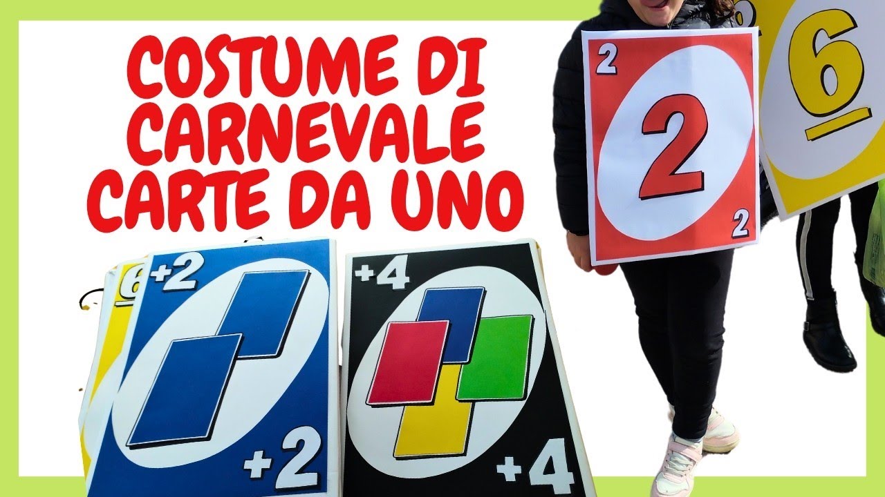 Costumi di Carnevale fai da te con cartone / Carte da uno per tutta la ...