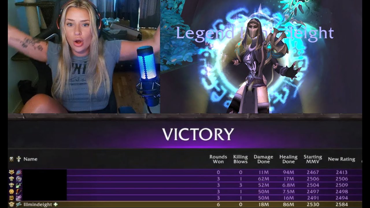 Snowmixy 6-0 on disc priest - YouTube