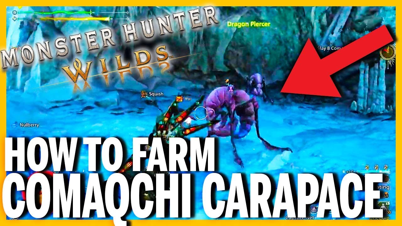 Monster Hunter Wilds: Fast Comaqchi Carapace Farming Guide! - YouTube