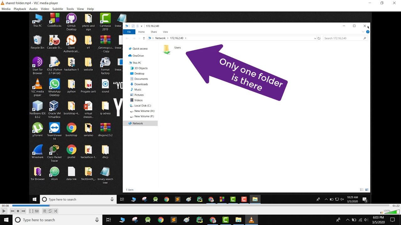 How to share folder on LAN(Local area network) network - YouTube