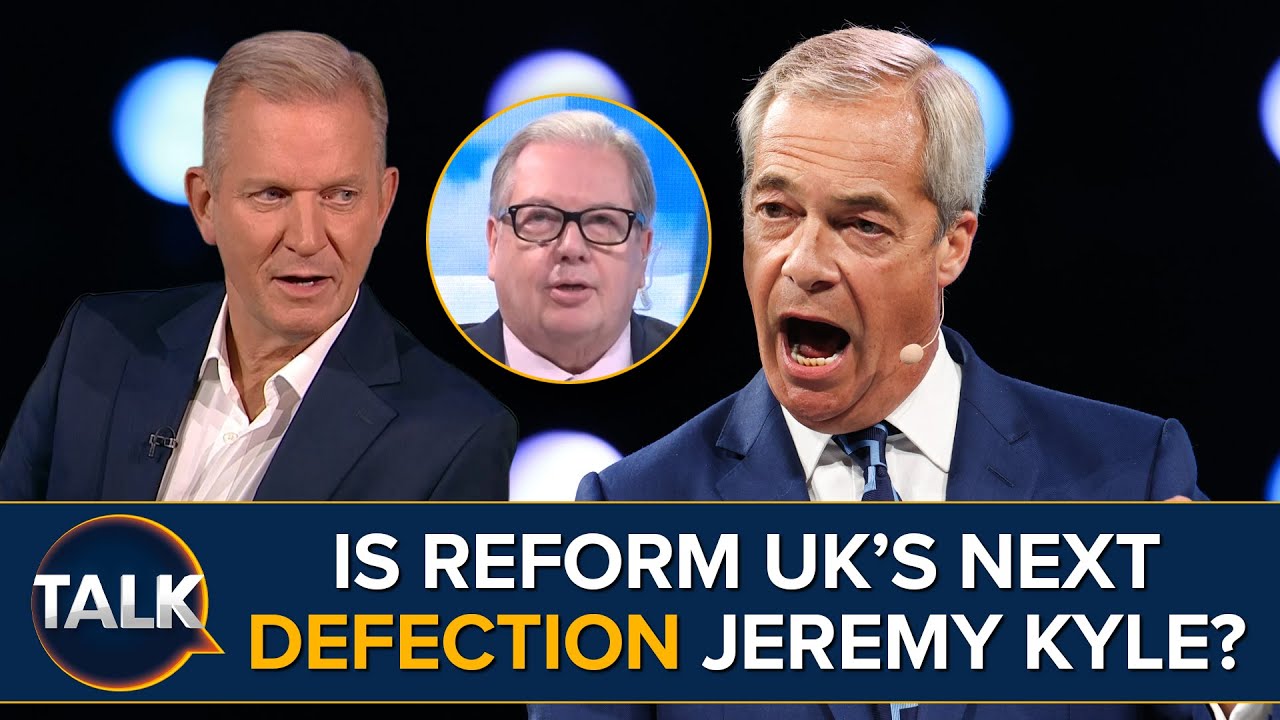 Mike Graham Asks Jeremy Kyle If He Is Defecting To Reform UK - YouTube