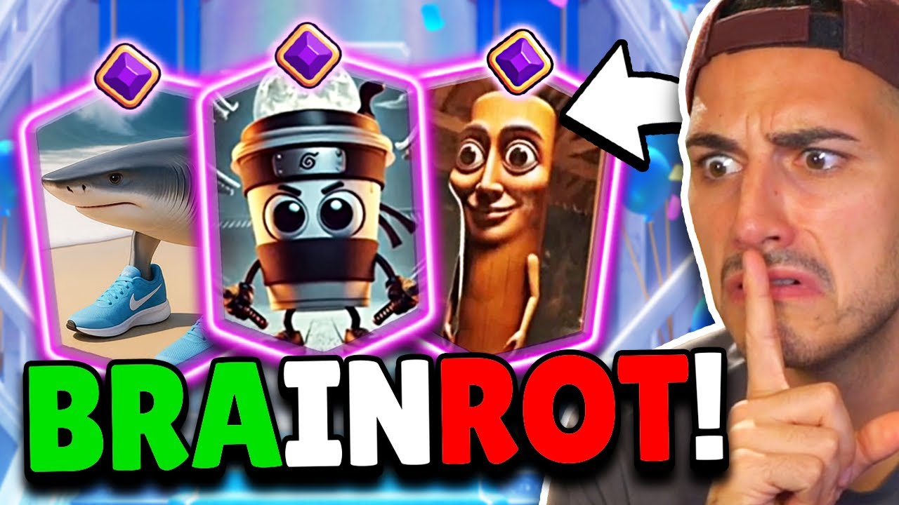 BRAINROT ROYALE 🧠 OGNI VITTORIA SPACCHETTO! Clash Royale ITA - YouTube