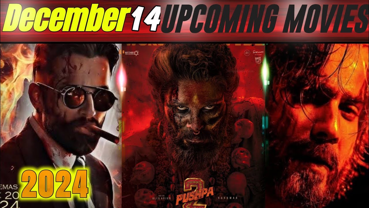 December 14 🤫Upcoming movies 2024 || December Movies Action To Comedy ...