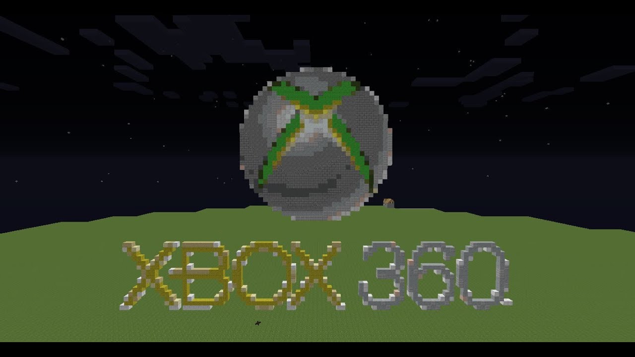 Timelapse MineCraft: Logo XBox 360 - YouTube