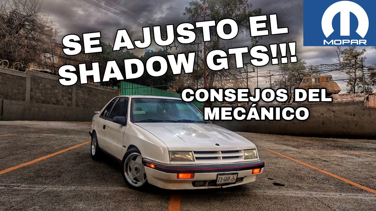 Chrysler Shadow GTS 1989 PROYECTO VIDEO #1 - YouTube