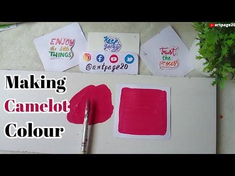 How to Make Camelot Color | How to Mix Color | Camelot Color ...