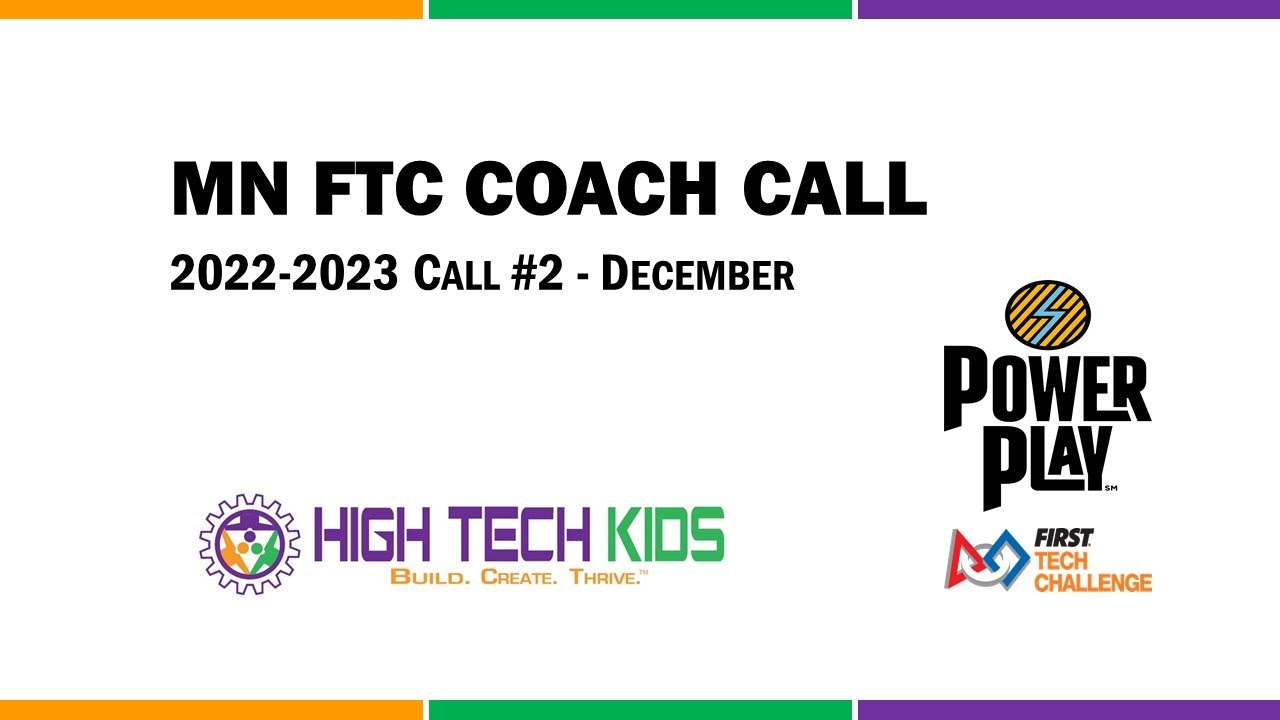 FTC Coach Call December 2022 - YouTube