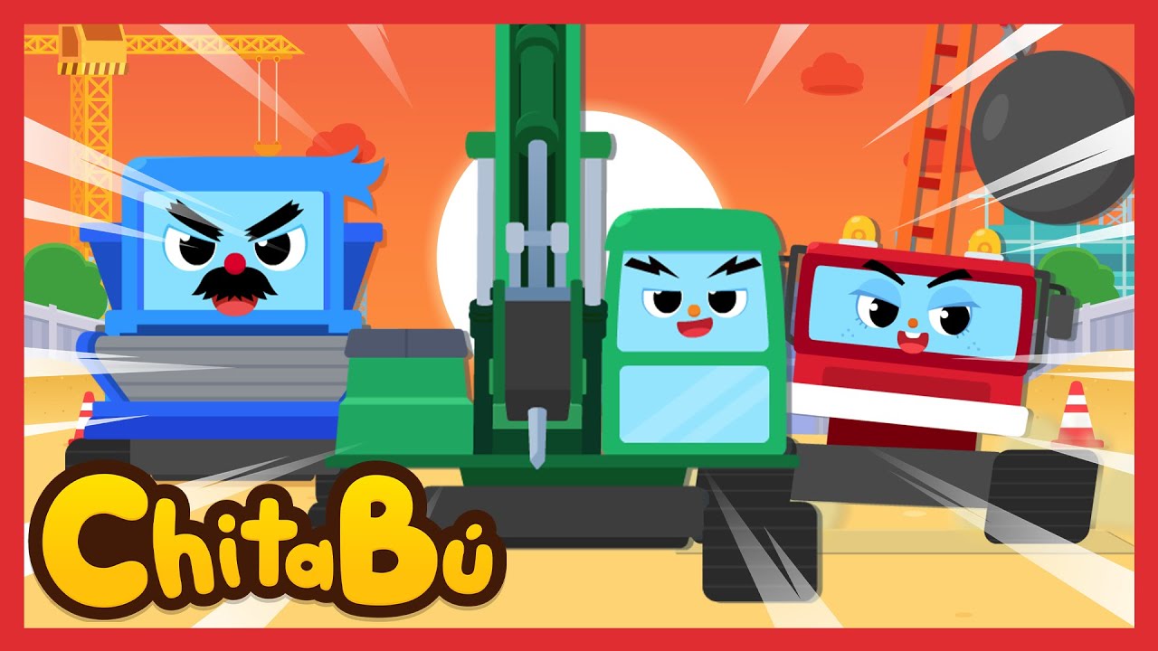 Fuertes son los Constructores | Canciones Infantiles | #ChitaBú - YouTube