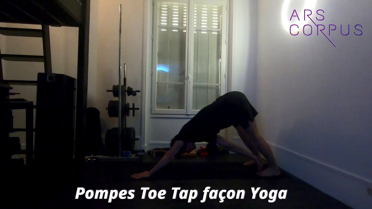Home Training Jour 18 - Pompes Toe Tap façon yoga (yoga style toe tap ...