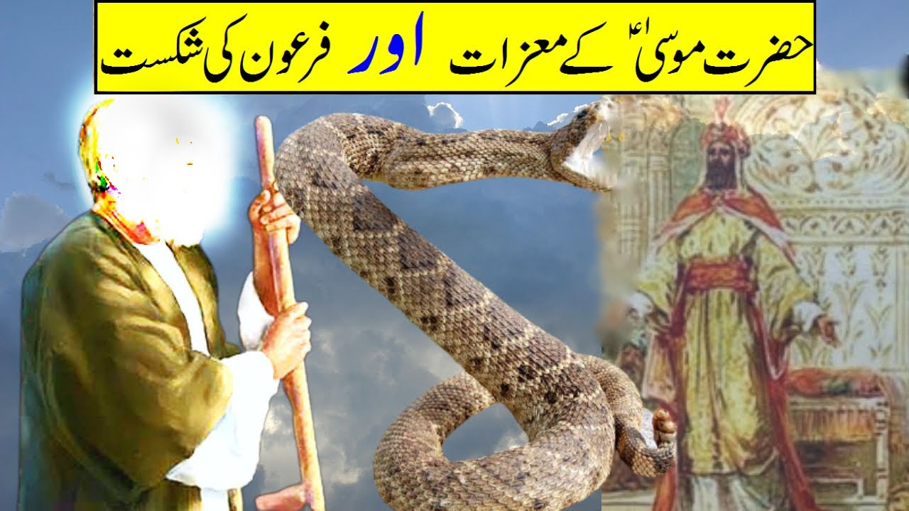 Hazrat Musa as Ka Mojza | Moses Story | Prophet Moosa Firon Waqia ...