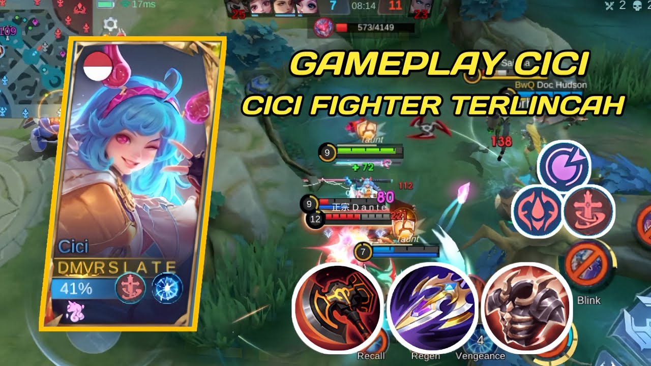 MLBB CICI GAMEPLAY | BEST BUILD CICI 2024 | MOBILE LEGENDS ~ MLBB - YouTube