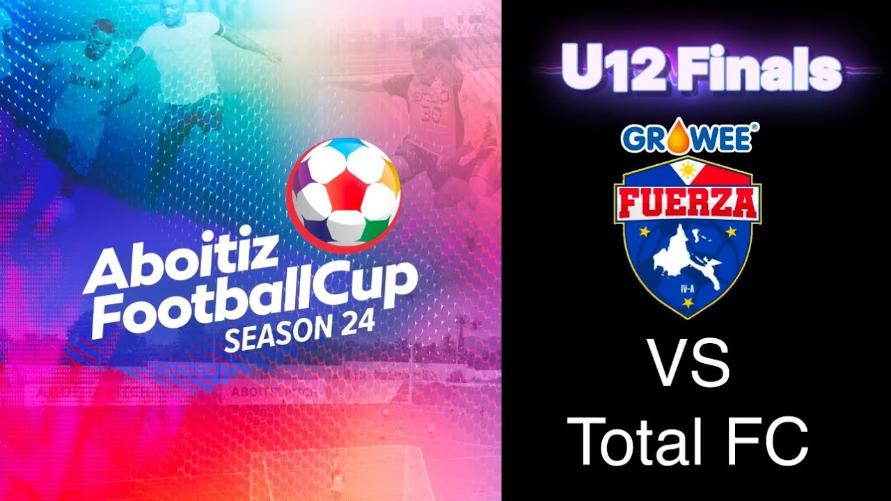 Fuerza vs Total FC: 24th Aboitiz Cup U12 Finals - YouTube