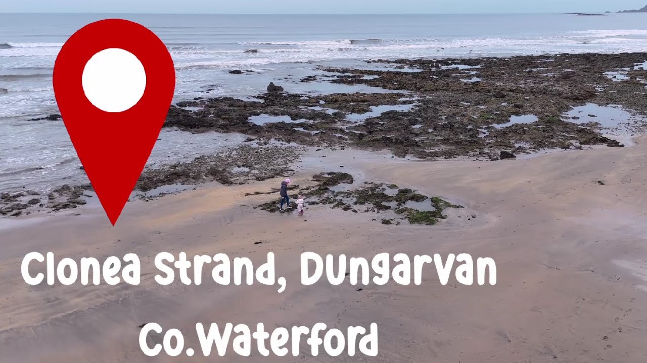 Drone flight over Clonea Strand, Dungarvan | DJI Mini 4 Pro | Moving to ...