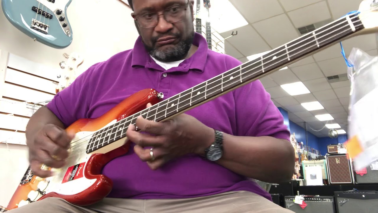 Fender Professional Series Lightweight Jazz Bass - YouTube