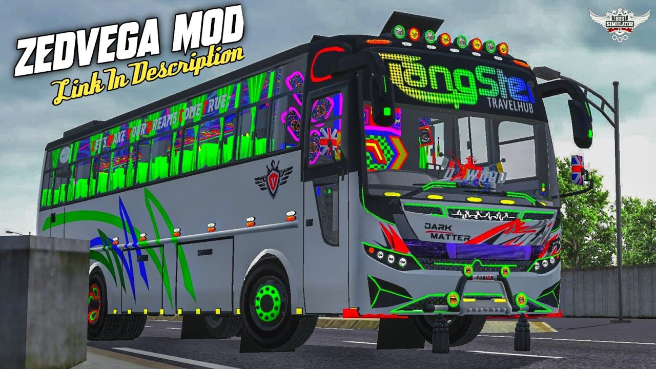 New Bus Mod For Bussid || Download Now || Zedvega Bus Mod For Bussid ...