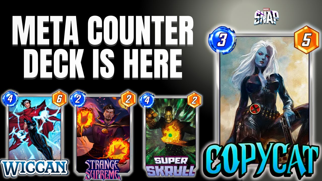 This 70% WINRATE Deck COUNTERS Everything in the Meta in Marvel Snap ...